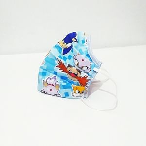 Accessories | Sonic The Hedgehog Face Mask | Poshmark